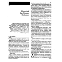 Homestead Law Protects Businesses | Texas Real Estate Research Center